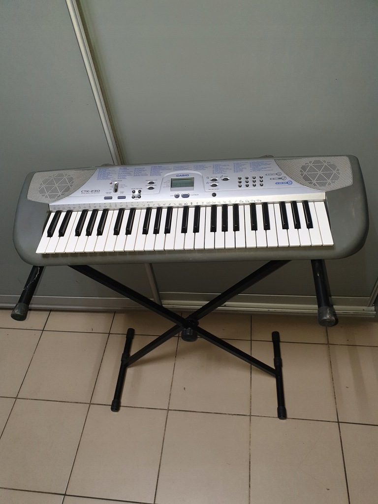 Keyboard Casio CTK-230 - 9060969224 - oficjalne archiwum Allegro