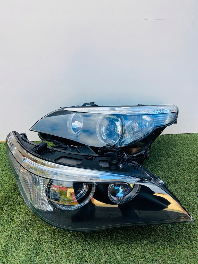 LAMPY PRZEDNIE BMW E60 BIXENON SKRĘTNY DYNAMIC D1S - 12650827467 ...