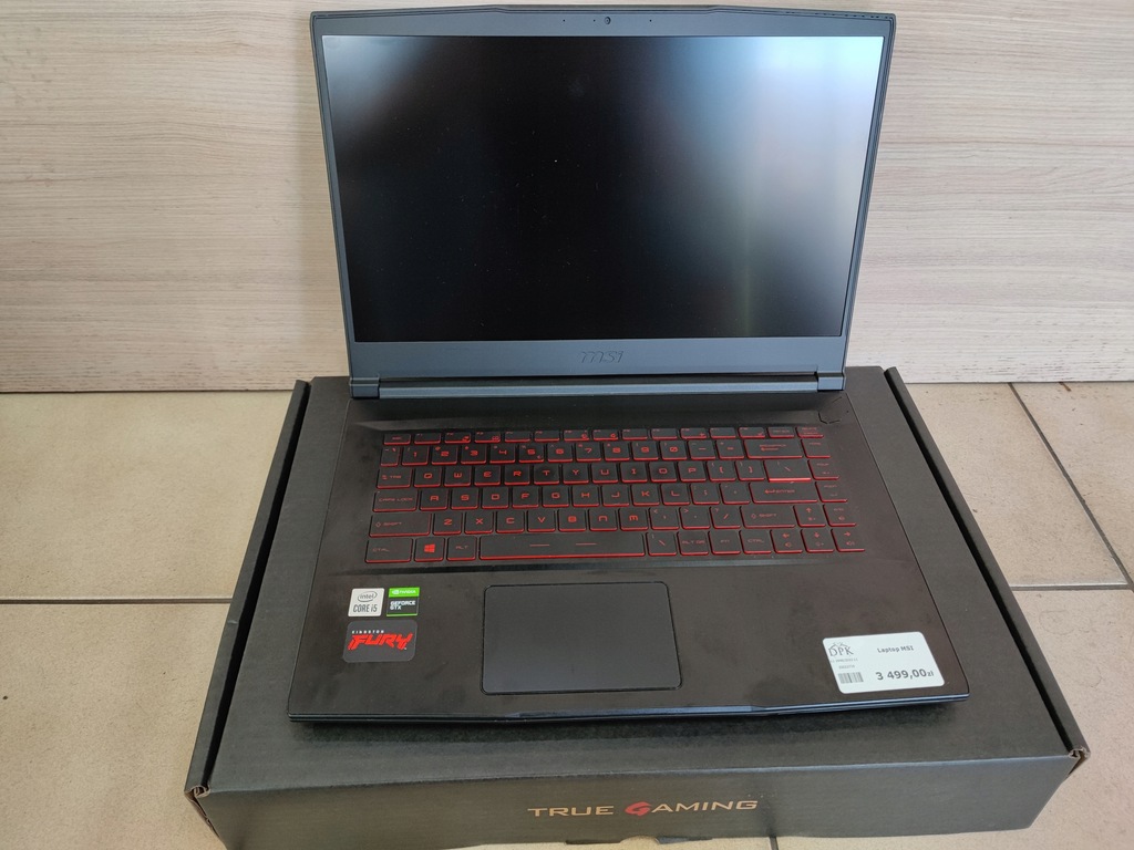 Laptop MSI MS-16R5 16GB/512GB - 12611033251 - oficjalne archiwum Allegro