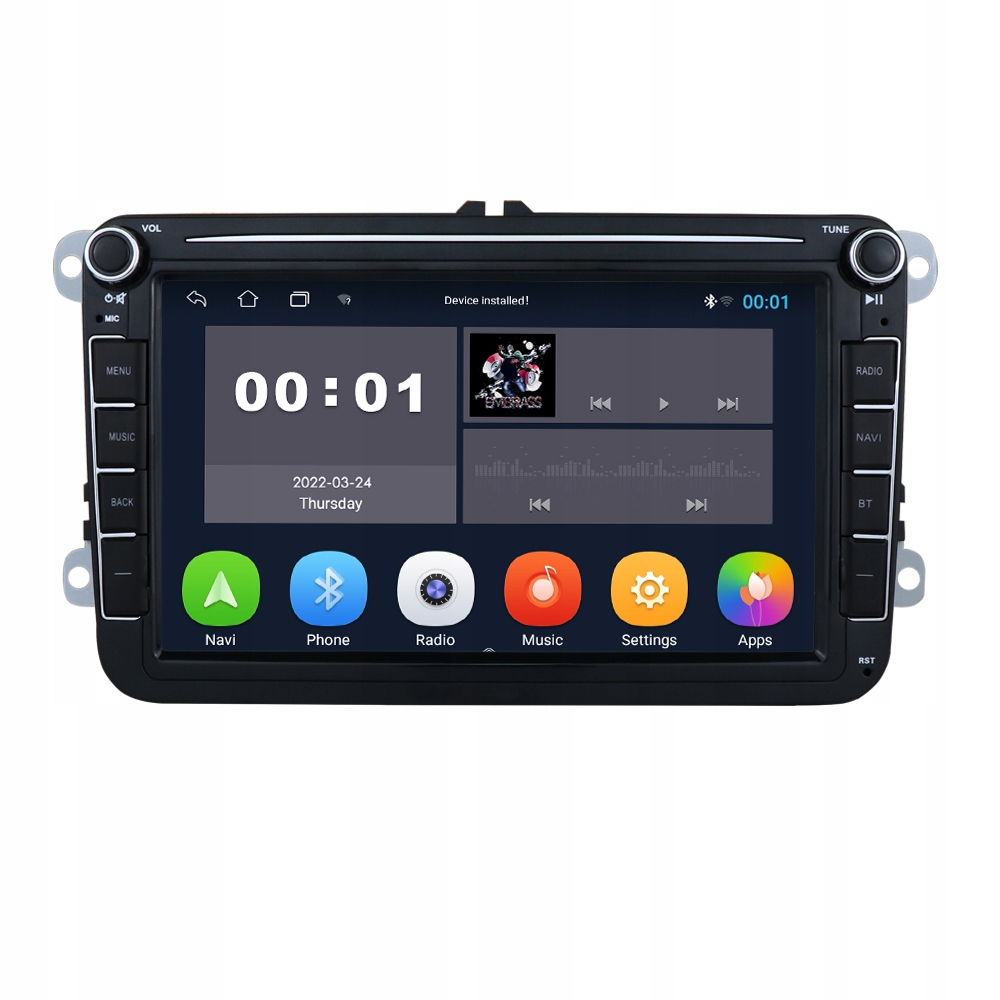 RADIO ANDROID VW PASSAT B6 B7 CC 2/32GB CARPLAY - 12737744626 - oficjalne archiwum Allegro