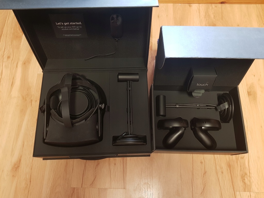 Oculus rift CV1 + Oculus Touch - 14175562653 - oficjalne archiwum Allegro