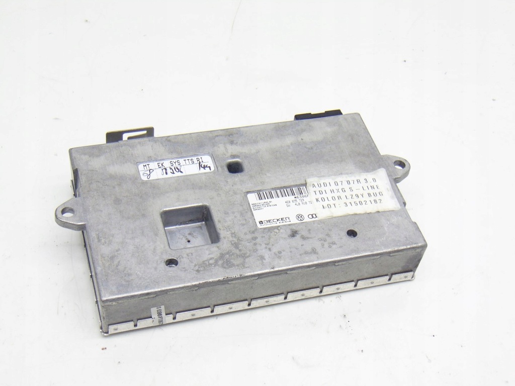 MODUŁ STEROWNIK MMI INTERFACE AUDI A8 D3 4E0035729 - 13056455524 - oficjalne archiwum Allegro