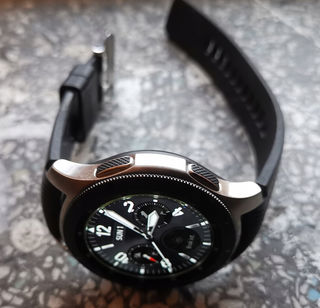SAMSUNG GALAXY WATCH 46MM SM-R800 Gwarancja 2021 - 8737527622 ...