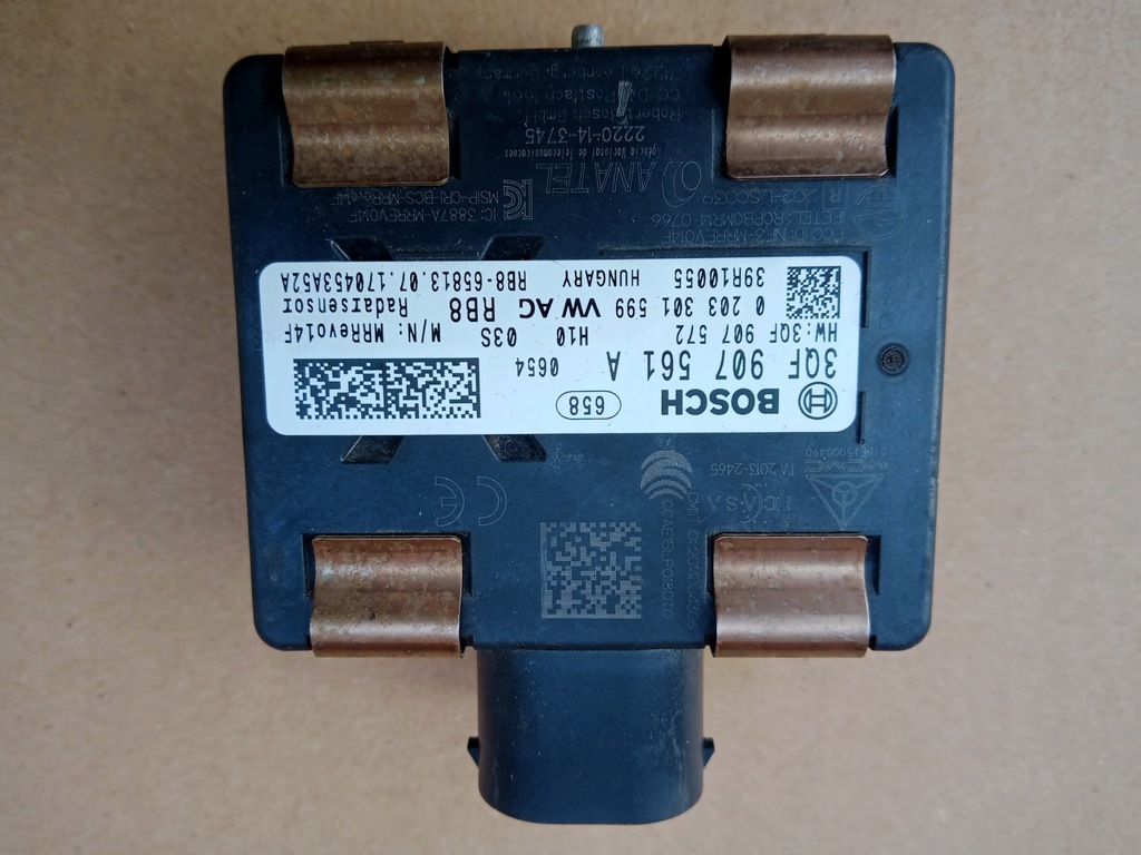 VW , AUDI , SKODA RADAR SENSOR 3QF907561A - 13852732436 - oficjalne ...