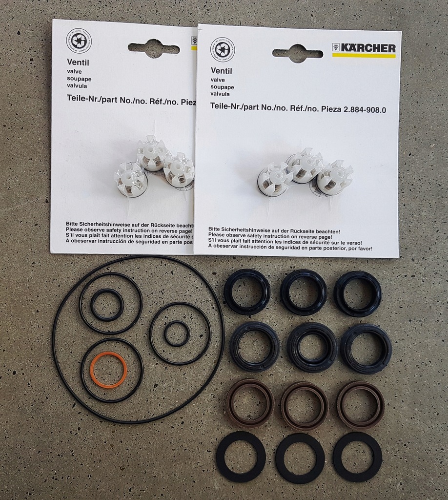 Zestaw naprawczy pompa Karcher HDS 890 1000 990 - 12091114262 - oficjalne archiwum Allegro
