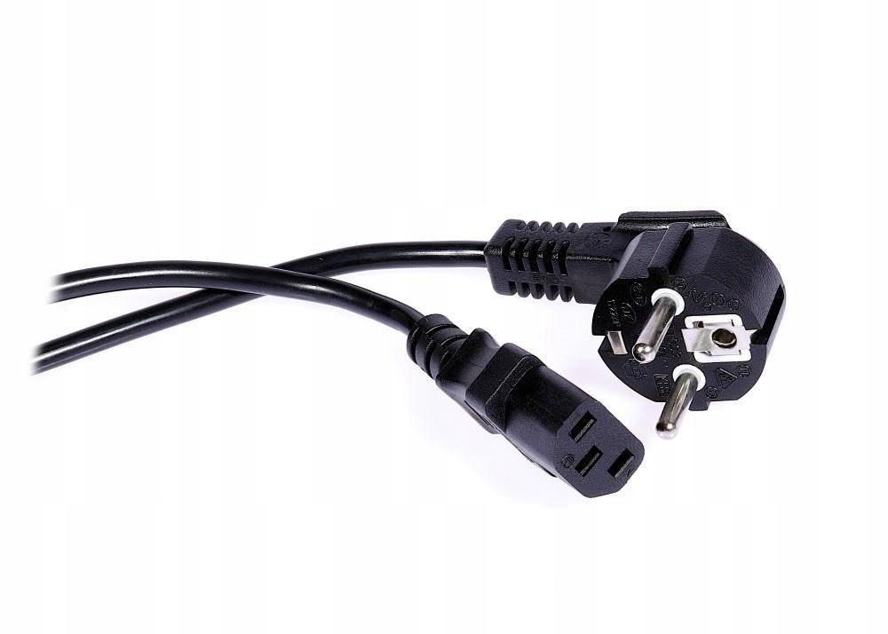 KABEL ZASILAJĄCY DO KOMPUTERA MONITORA 1,5m LIBOX - 11465912081 - oficjalne archiwum Allegro