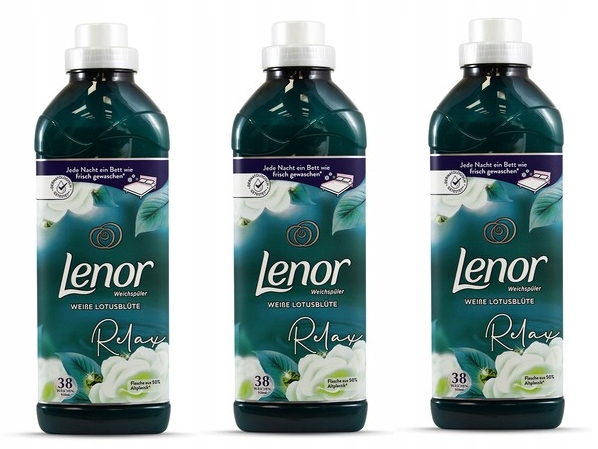 LENOR RELAX koncentrat ZIELONY biały lotos 0,75 l - 13222911391 ...