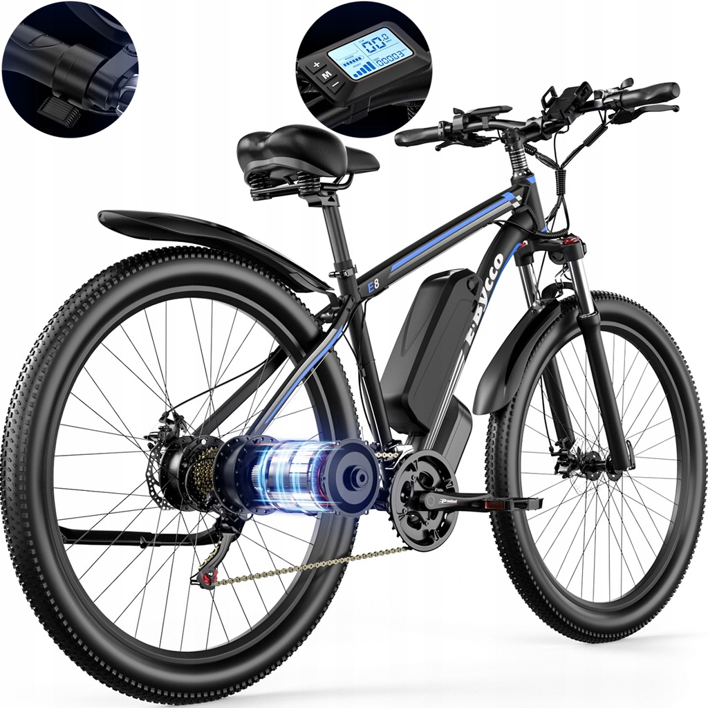 E-BYCCO E8 Pojazd Elektryczny Męski/Damski 1000W 54KM/H 120KM 48V17,5Ah ...