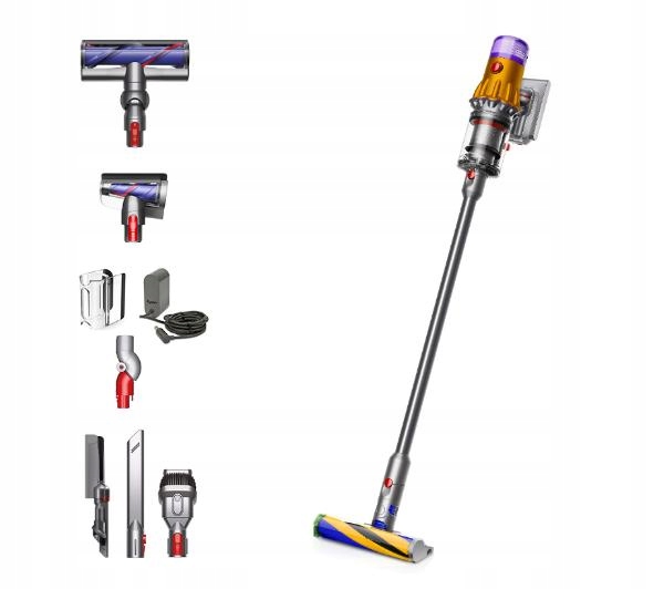 ODKURZACZ PIONOWY 2W1 DYSON V12 Detect Slim Absolute 60MIN 150AW LED ZESTAW - 13765201441 ...
