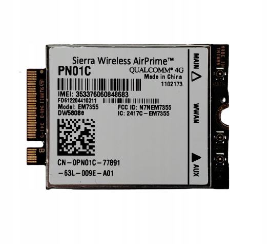 Modem LTE 4G Sierra AirPrime EM7355 DELL - 13651690403 - oficjalne ...
