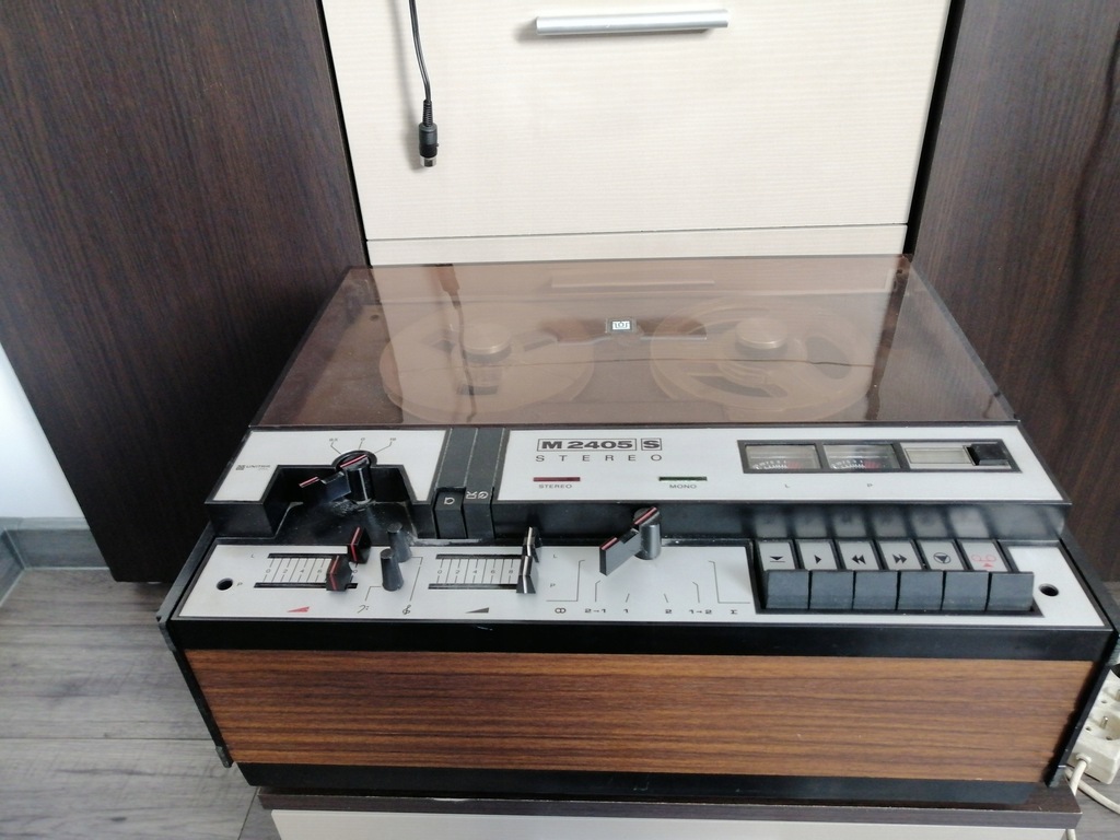 Magnetofon Vintage Unitra M 2405 S - 9437763564 - oficjalne archiwum Allegro