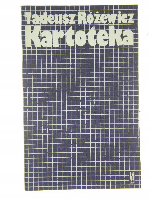 KARTOTEKA TADEUSZ RÓŻEWICZ - 11623123378 - oficjalne archiwum Allegro