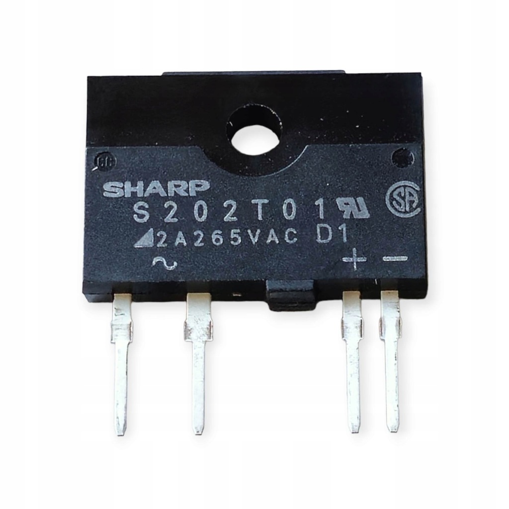 S202T01 PRZEKAŹNIK SSR 2A 600VAC SIP-4 - 13913354502 - oficjalne archiwum Allegro