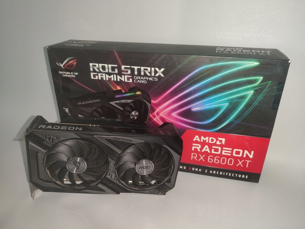 ASUS ROG Strix AMD Radeon RX 6600 XT OC Edition GW - 13405824484 ...
