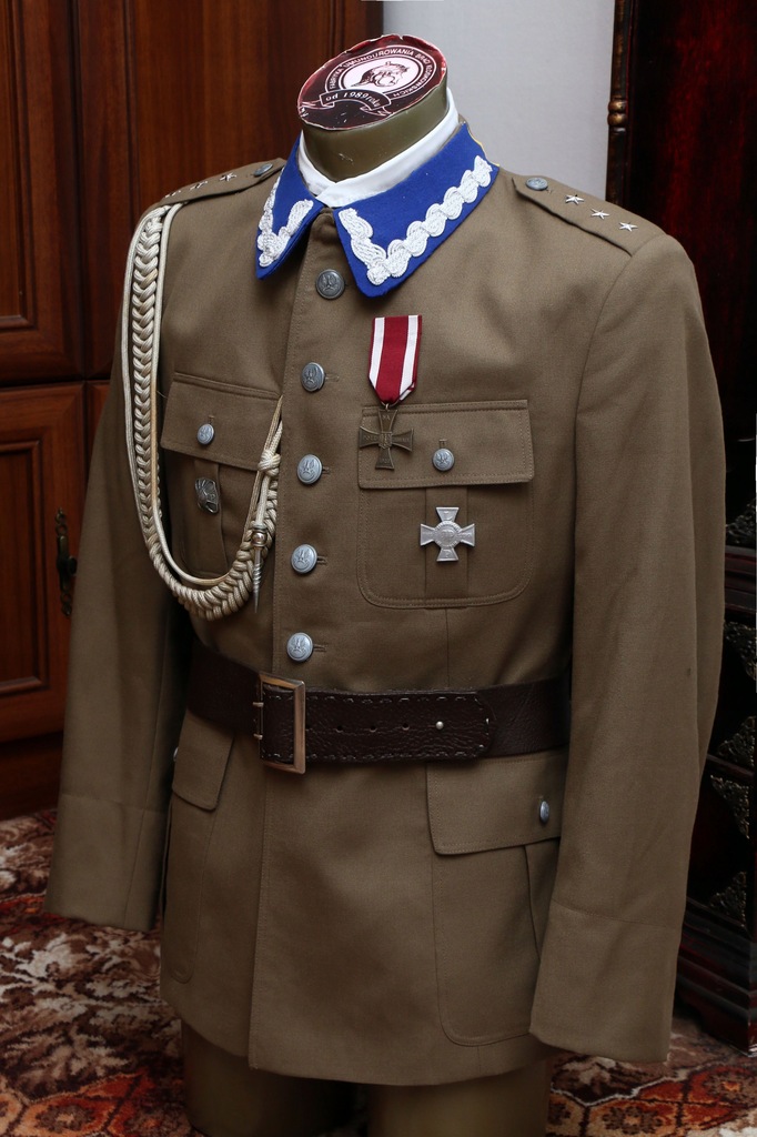 Mundur II RP CAŁY KOMPLET Sznur Spodnie Pas GRATIS - 11723212277 ...