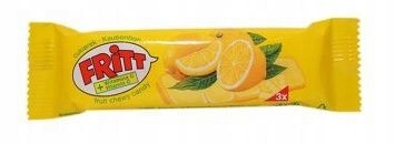 Fritt guma rozpuszczalna o smaku cytrynowym 35g - 12514345138 ...