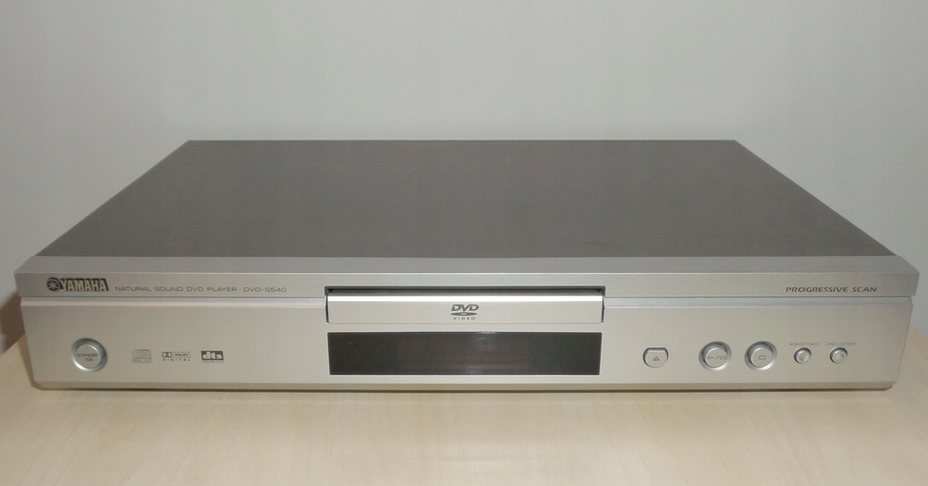 Odtwarzacz CD Yamaha DVD-S540 tytanowy - 13070968594 - oficjalne archiwum Allegro