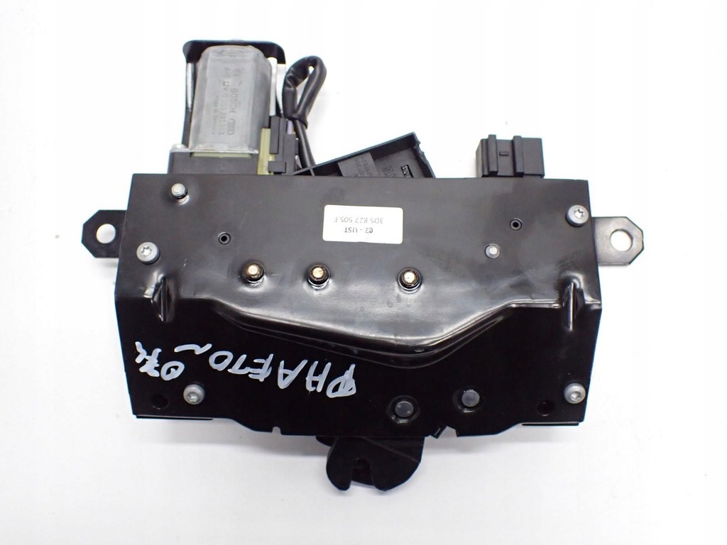 ZAMEK DOCIĄG KLAPY TYŁ BAGAŻNIKA 3D5827505F 3D5827505 VW PHAETON 07R ...