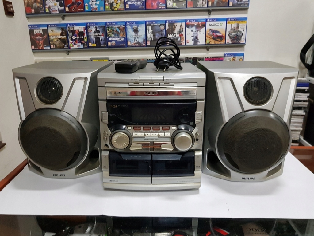 WIEŻA PHILIPS FW-C58/34 STAN DOBRY GWR - 11535053766 - oficjalne ...