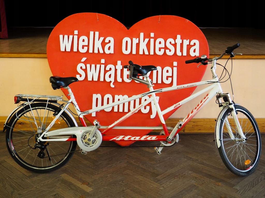 Rower Tandem ATALA biało-czerwony - 10159192216 - oficjalne archiwum ...