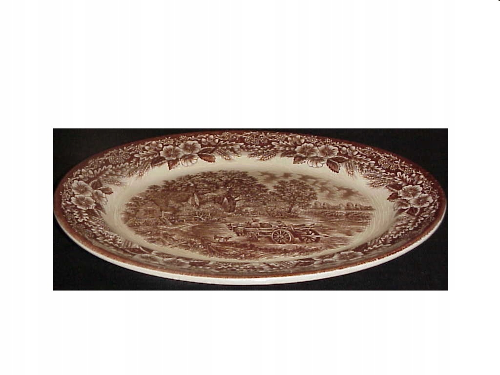 Polmisek owal Broadhurst Ironstone Made in England - 13650875326 ...