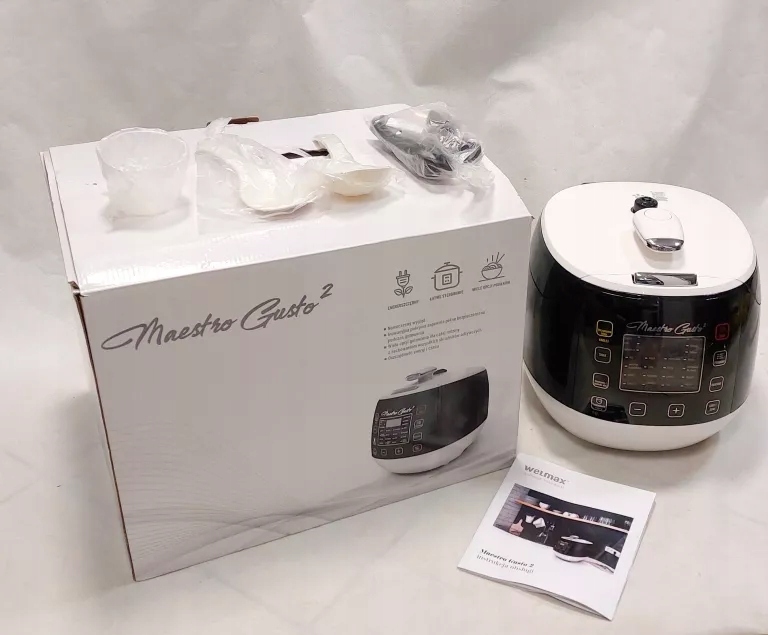 MULTICOOKER MAESTRO GUSTO 2 KOMPLET JAK NOWY - 12973327395 - oficjalne ...