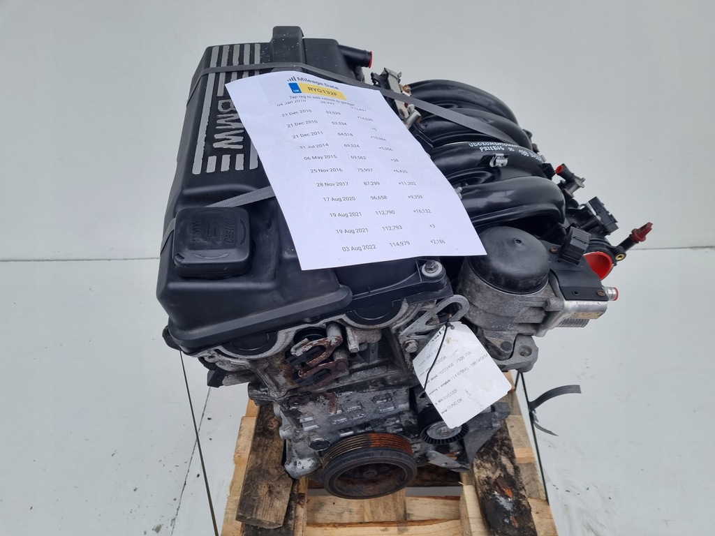 SILNIK KOMPLET BMW E46 318 2.0 udokumentowany 188tyś N42B20 N42B20A ...