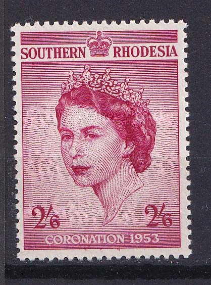 RODEZJA PŁD kol.angielska** Mi 79 Koronacja Elżbiety II - 14901080140 - oficjalne archiwum Allegro