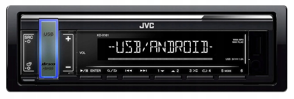 JVC KDX-161 Radio samochodowe USB - 17075213754 - oficjalne archiwum Allegro