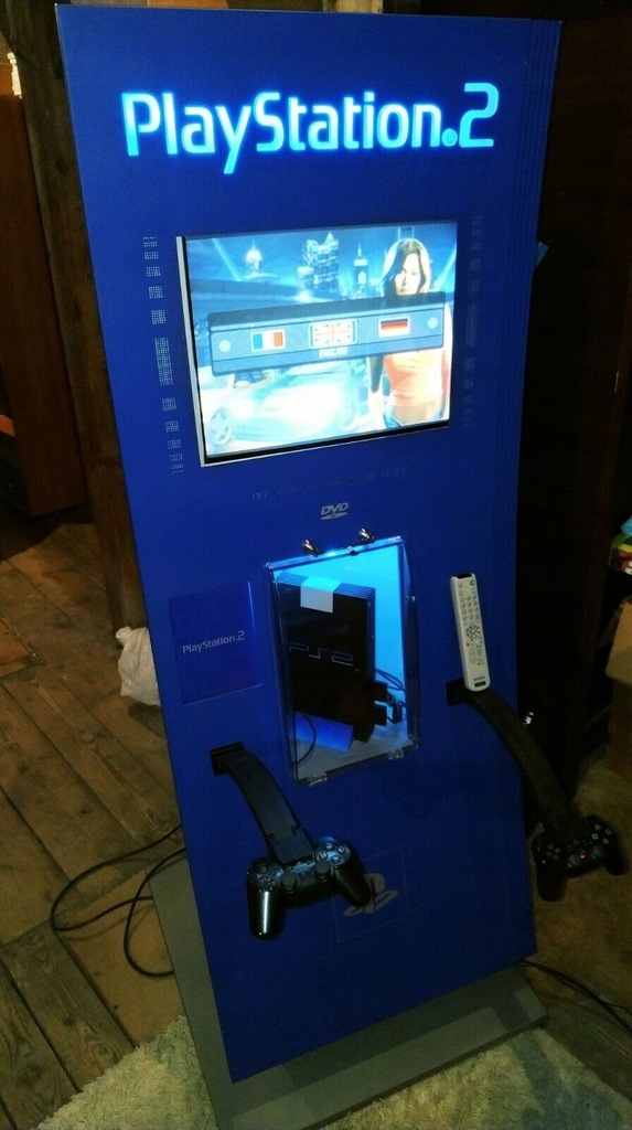 OFICJALNY KIOSK AUTOMAT PLAYSTATION 2 PS2 BDB STAN - 11566211723 ...