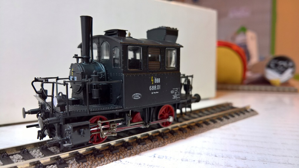 Lokomotywa parowóz ROCO 688.01 OBB Glaskasten - 13748832585 - oficjalne ...