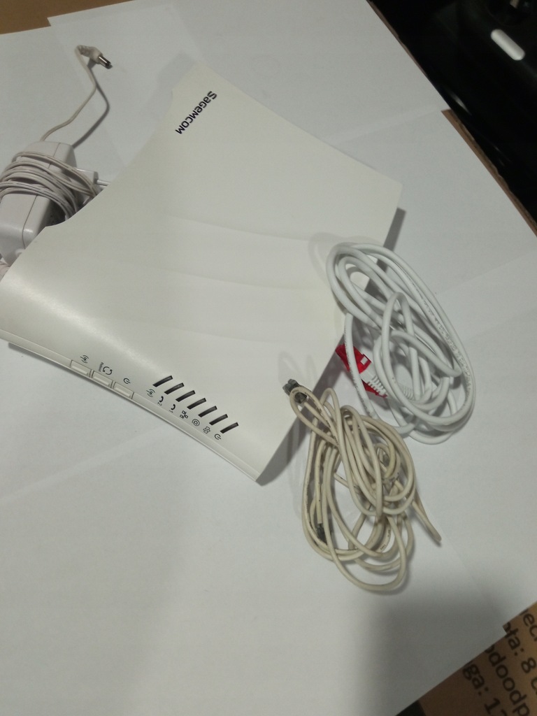 Modem VDSL Sagemcom Fast 3764 - 12004939636 - oficjalne archiwum Allegro