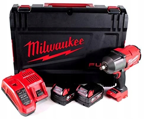 Klucz Udarowy 1/2'' 18V Milwaukee M18 FHIWF12-502X - 11311662789 - oficjalne archiwum Allegro