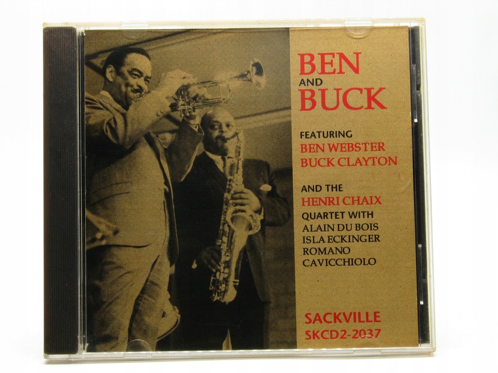Ben Webster, Buck Clayton And The Henri Chaix Quartet – Ben And Buck ...