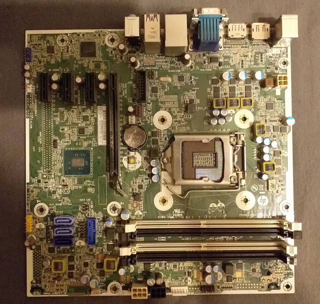 Płyta główna HP PRODESK 600 G2 MT Micro ATX - 15247298114 - oficjalne ...