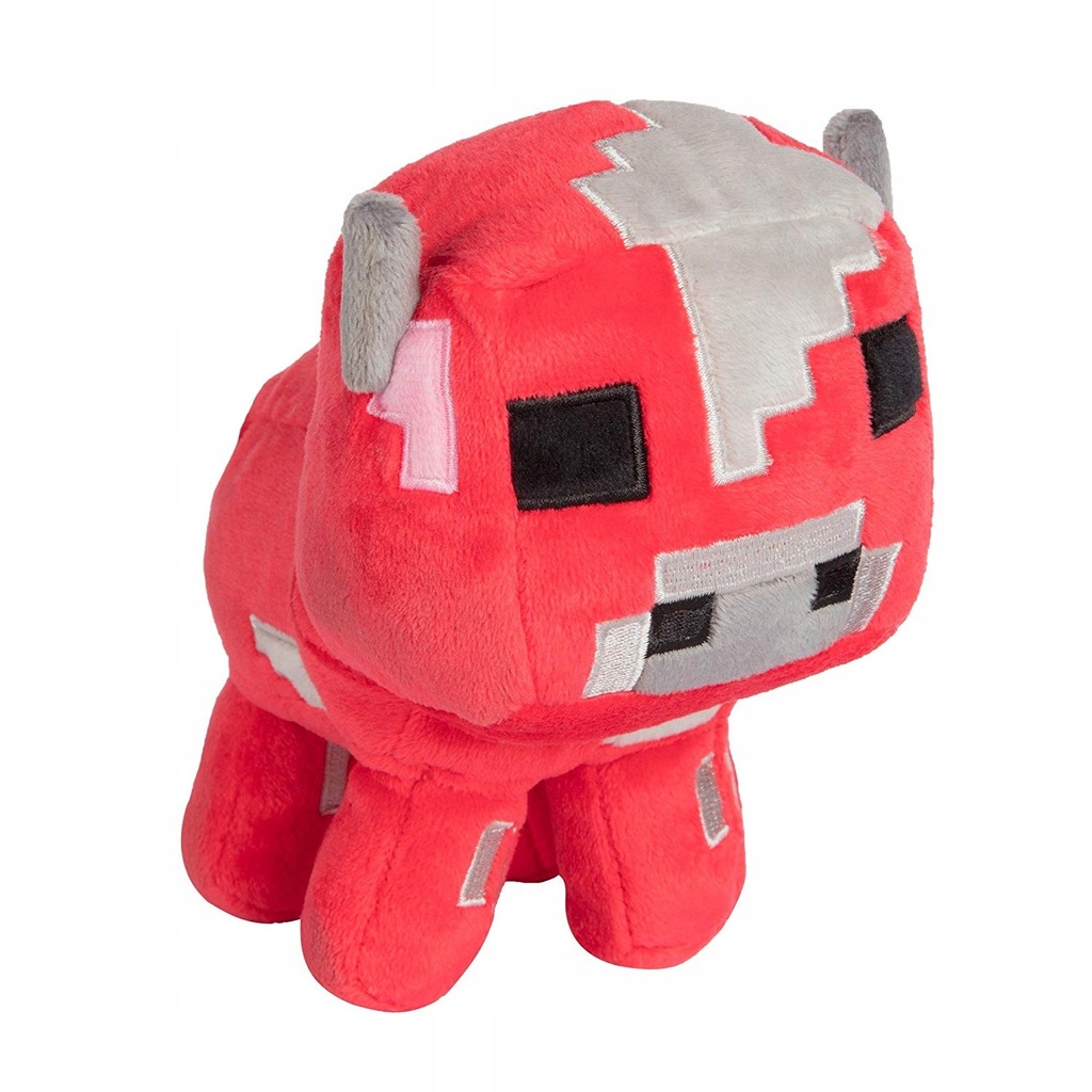 MINECRAFT GRZYBOWA KROWA PLUSZAK MASKOTKA FIGURKA - 10207450103 ...