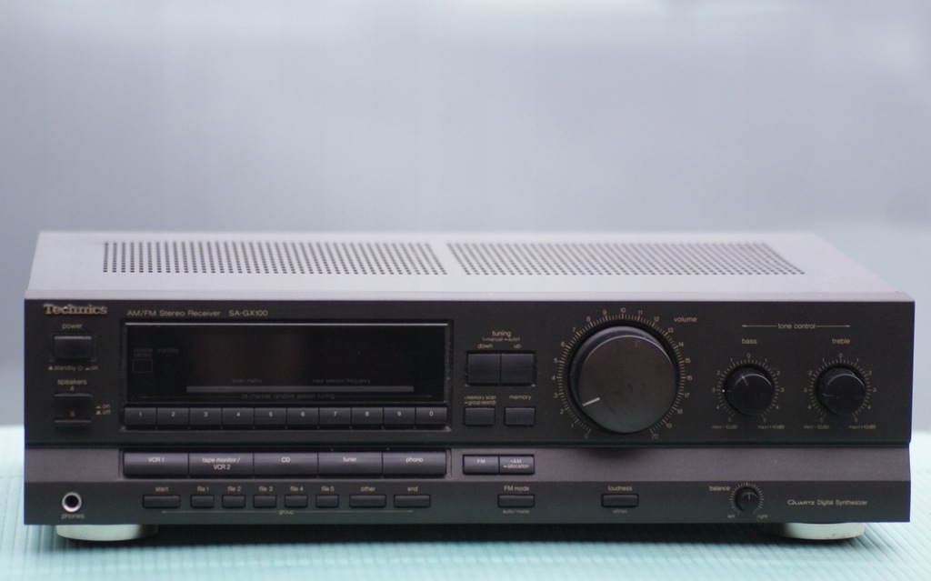 Amplituner Technics SA-GX100 2.0 czarny / czytaj opis - 15221914153 - oficjalne archiwum Allegro