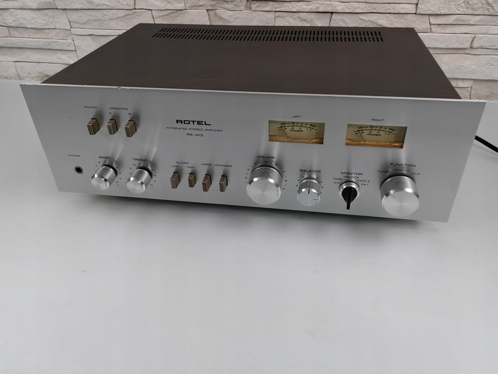ROTEL RA-413 Uszkodzony wzmacniacz stereo - 13505244932 - oficjalne ...