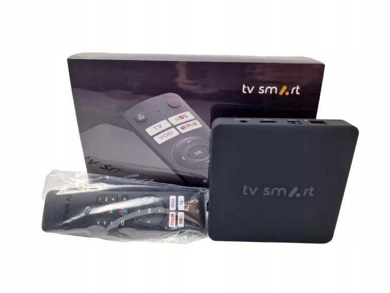 DEKODER SMART TV BOX 4K DV8519 - 12409557176 - oficjalne archiwum Allegro