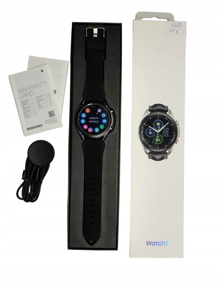 Smartwatch Samsung Galaxy Watch 3 SM-R845F srebrny - 13933884838 ...