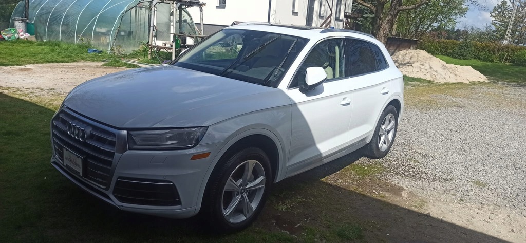 Audi Q5 80A LS9R maska drzwi pas błotniki zderzak - 13661951999 ...
