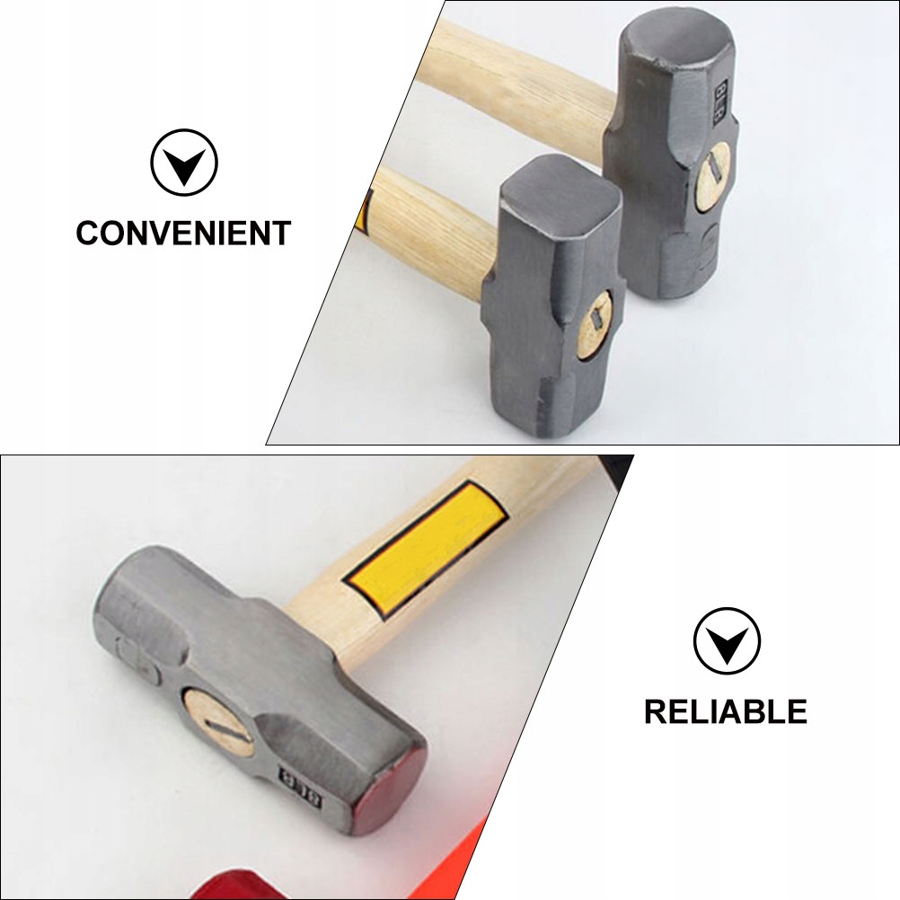 METAL HANDLE HAMMER WEDGE STEEL WEDGES 5 PCS - 14221971168 - oficjalne ...