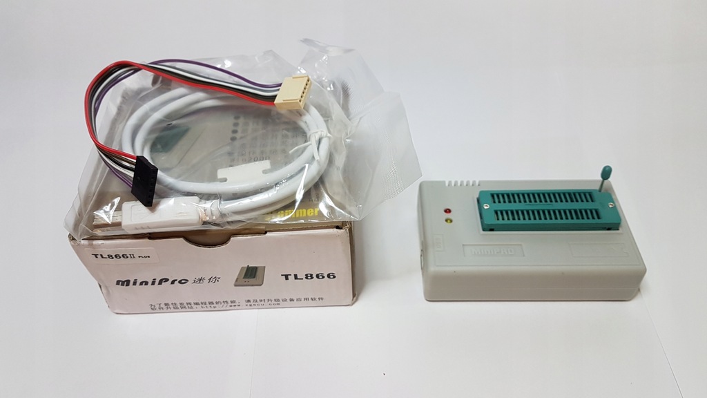 Programator TL866II Plus Xgpro następca TL866A - 7813348696 - oficjalne archiwum Allegro