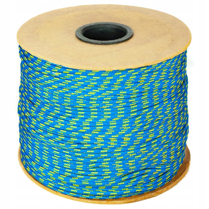 Lina, linka pleciona polipropylenowa PP 4mm 400m - 12741459425 - oficjalne archiwum Allegro