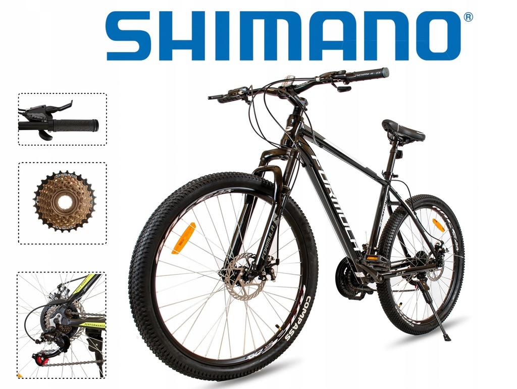 Rower Górski MTB Velotrade rama 21 cali koła 29 - 12002628394 ...