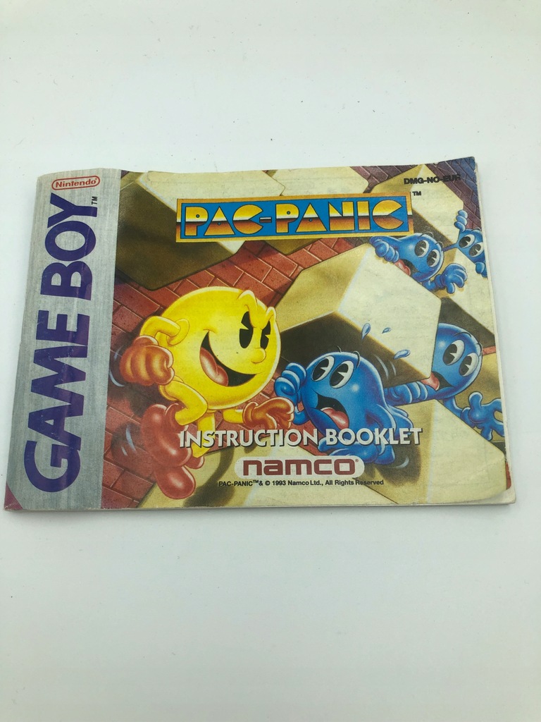 Pac Panic Game Boy Advance Tylko Instrukcja! - 12014119132 - oficjalne ...