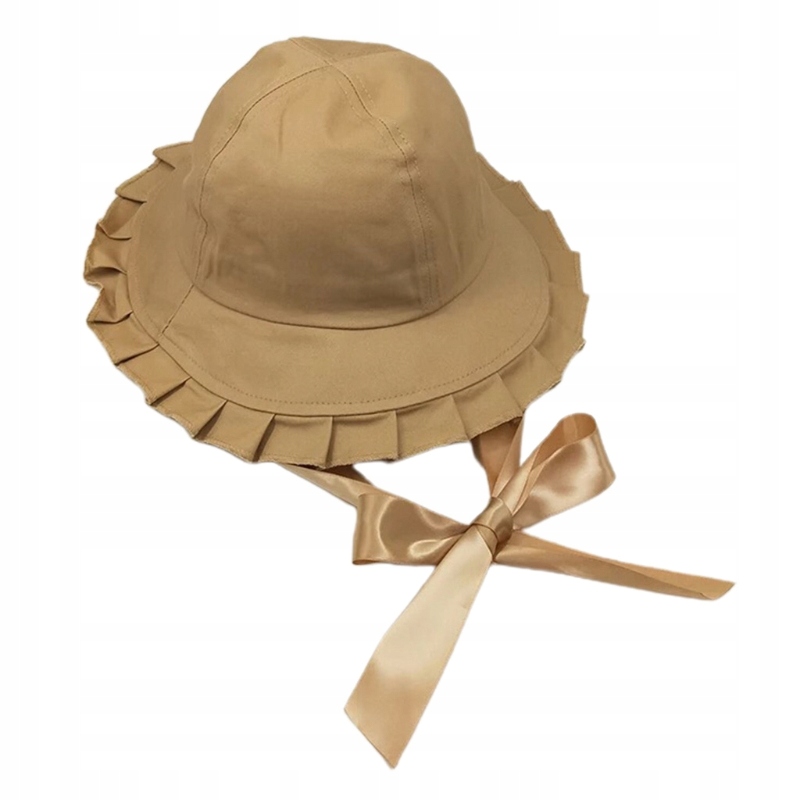 Damski kapelusz typu Bucket z szerokim rondem i d - 13506701674 - oficjalne archiwum Allegro