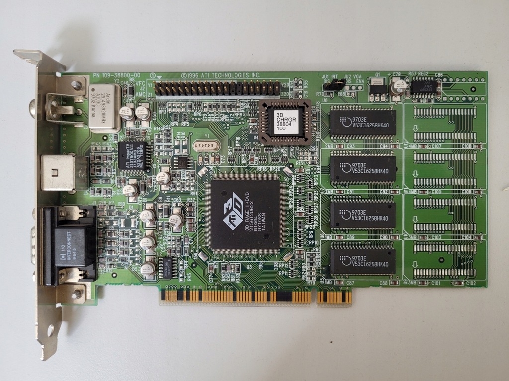 ATI 3D RAGE II +DVD 2 MB PCI, S-Video Sprawna - 12719259685 - oficjalne ...