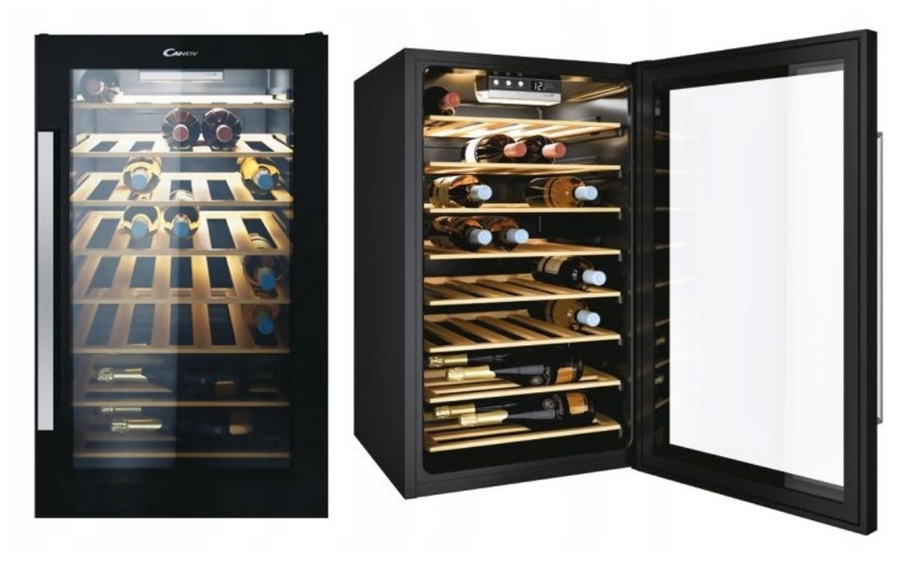 Winiarka Candy CWC 154EEL 41 butelek 7 półek 85 cm - 12300697475 ...