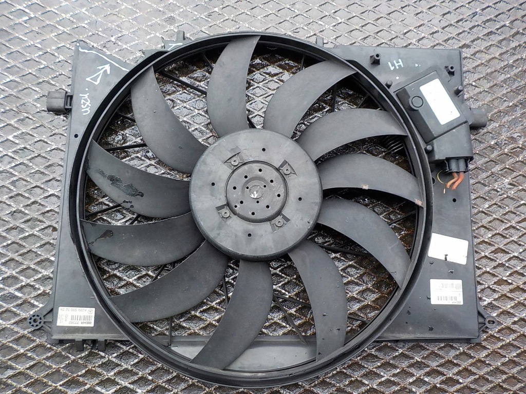 MERCEDES W220 WENTYLATOR CHŁODNICY A2205000193 - 13174747148 ...